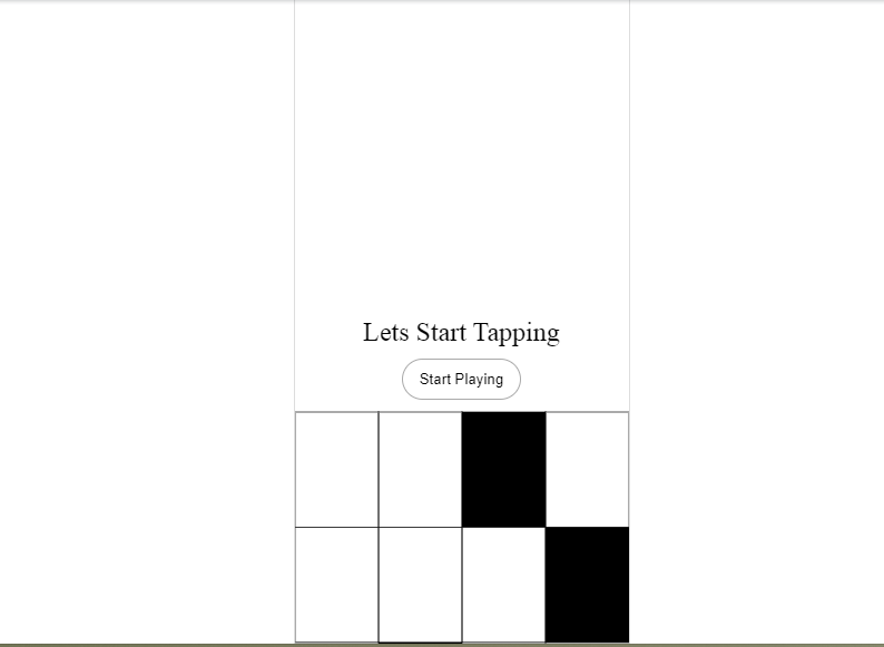 Simple Piano Tiles Game In Javascript Free Source Code Sourcecodester